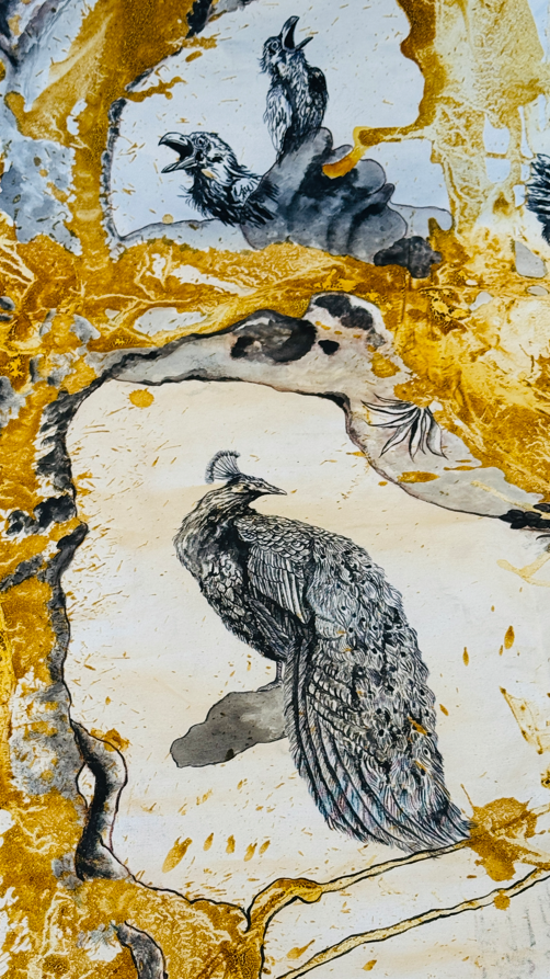 Whispers Under Wings - Global Conference of the Birds by Shafina Jaffer | Mall Galleries
